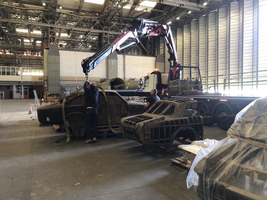 603 Buck en route from Brabazon hangar to display at new Science Museum ...